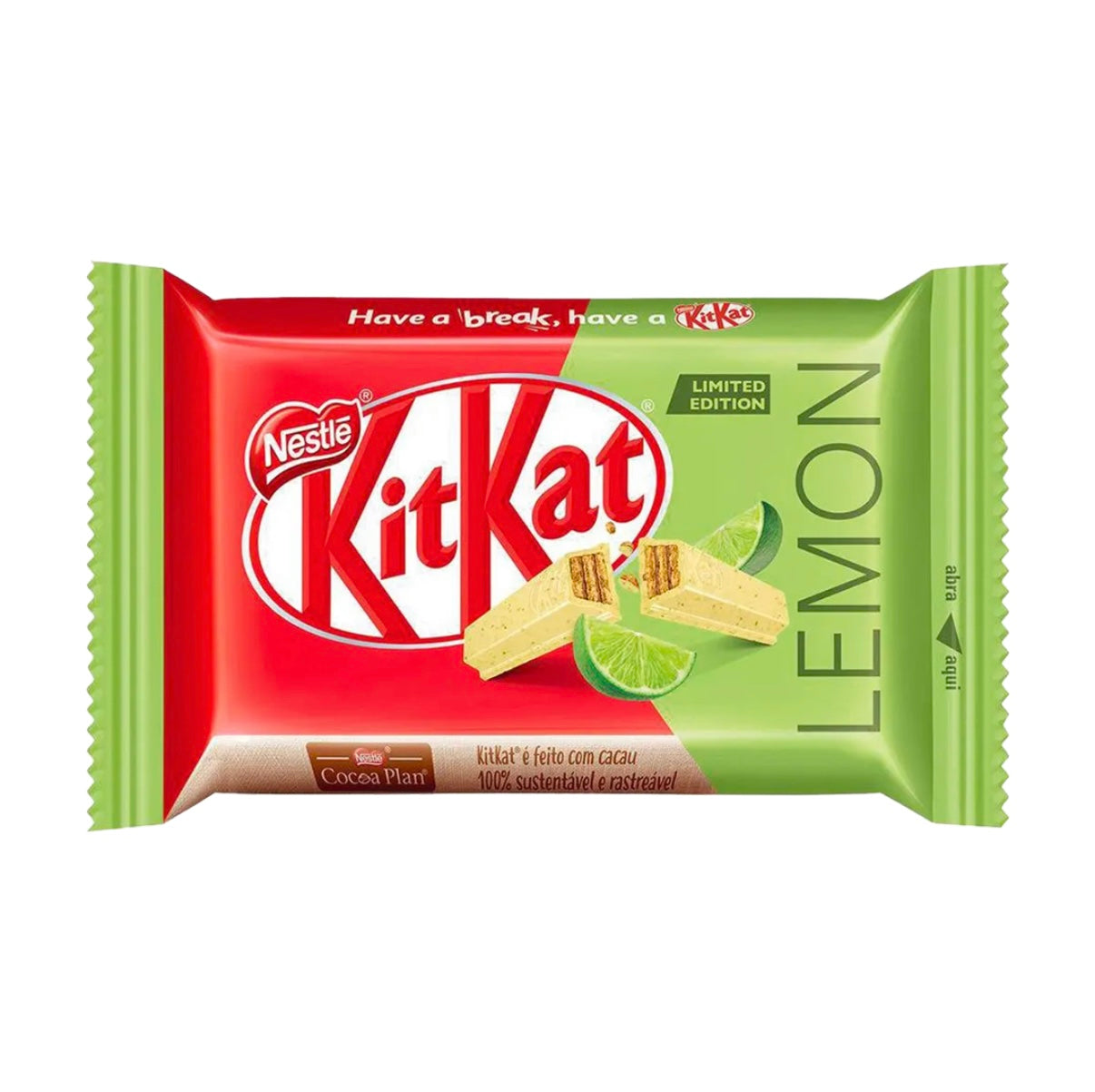 KitKat Lemon 🍋‍🟩 ( NEW) 41,5g – Au royaume sucré