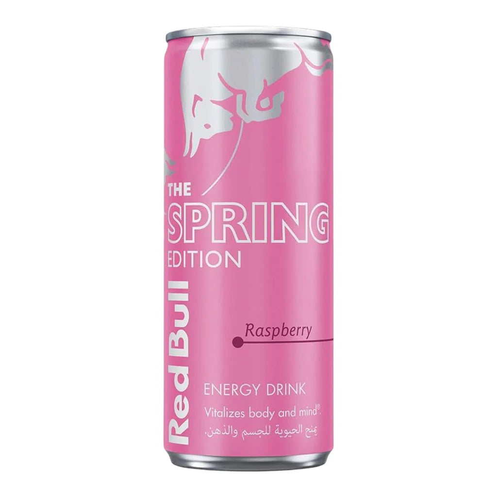 Red Bull Spring Édition Framboise / 250 ml – Au royaume sucré